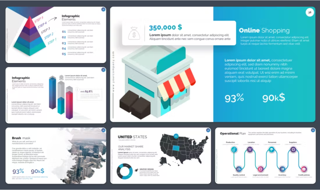 Business Presentation Premium Template | byMarketers
